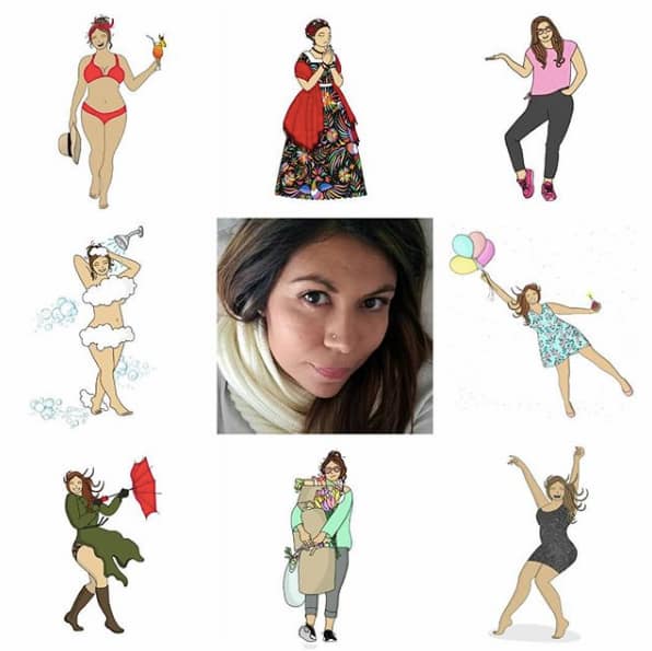 Sandra, la mujer que ilustra la cotidianidad femenina • Nuestro Flow